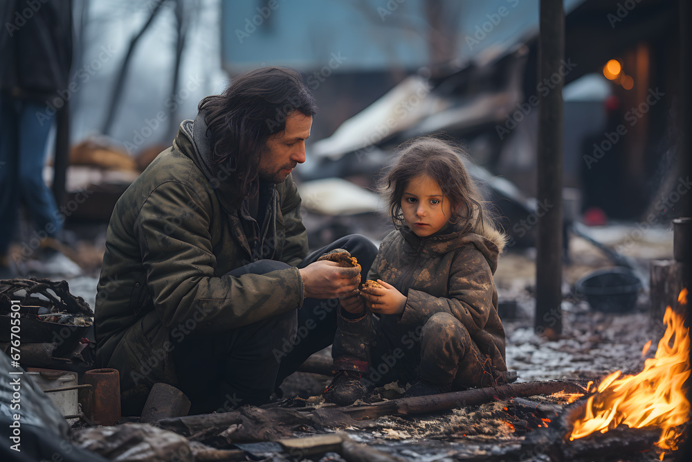 Stories of Father Love and Child Resilience in War Israel, Palestine ...