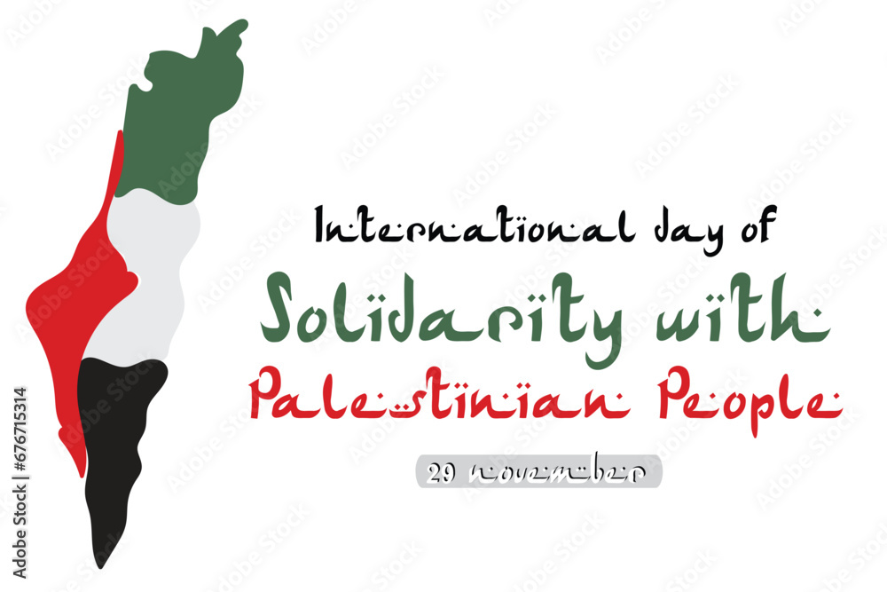 International day of solidarity with Palestinian people on 29 of ...