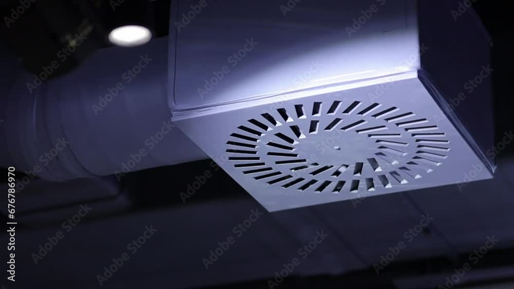 internal ceiling hood. Details of a modern interior. Design and details ...