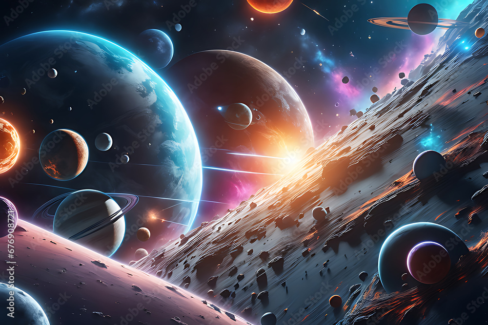 Stellar scenery Chaos dust Soil Roack Celestial Chaos in Ultra HD A ...