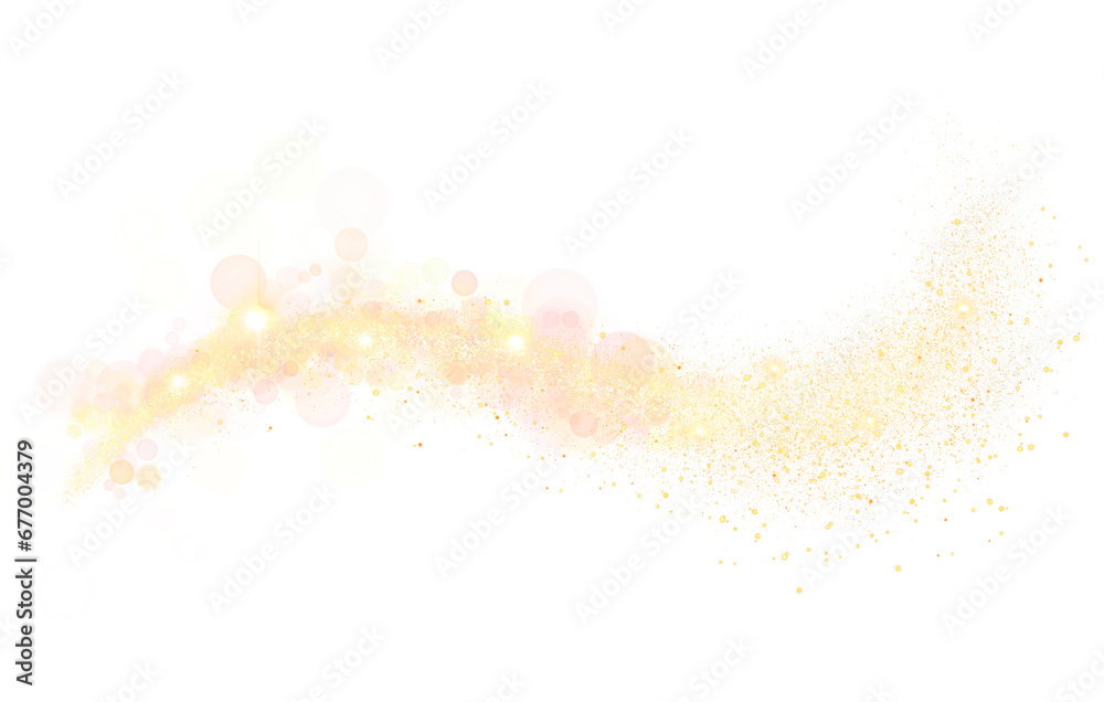 Luxury gold glitter. golden sparkle confetti. shiny glittering dust ...