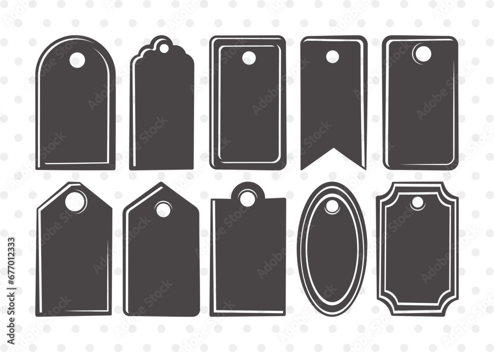 Tag Shapes Svg Bundle Label Shapes Svg Set Gift Tag Svg Etsy | My XXX ...