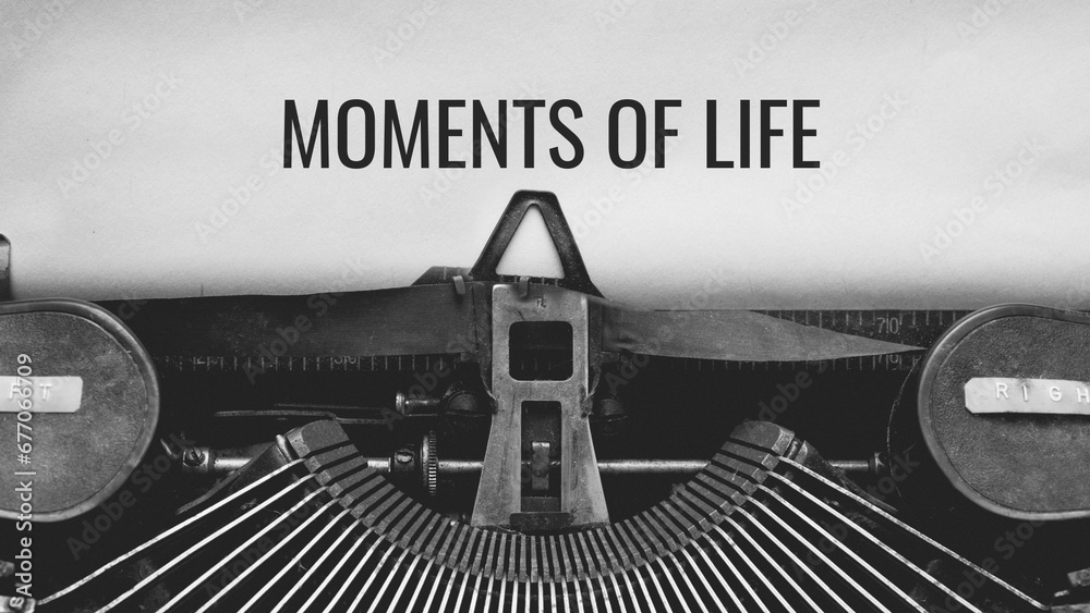 Life is Beautiful Moments of Life Stock Template | Adobe Stock