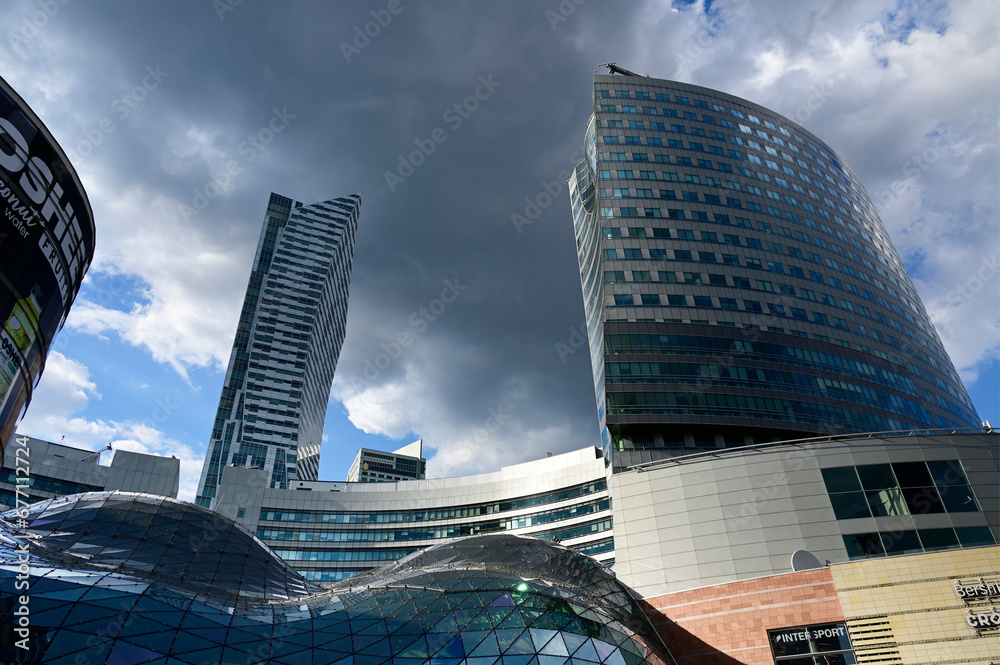 Warsaw, Wola district, Poland, Europe - Golden Terraces - Złote Tarasy ...