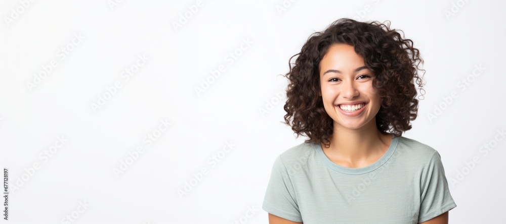 Young Asian biracial woman smiling happy face portrait Stock Photo ...