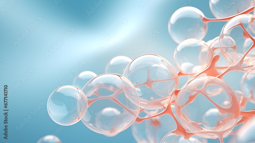 In-depth Analysis of Pulmonary Alveoli: A Closeup Background View of ...