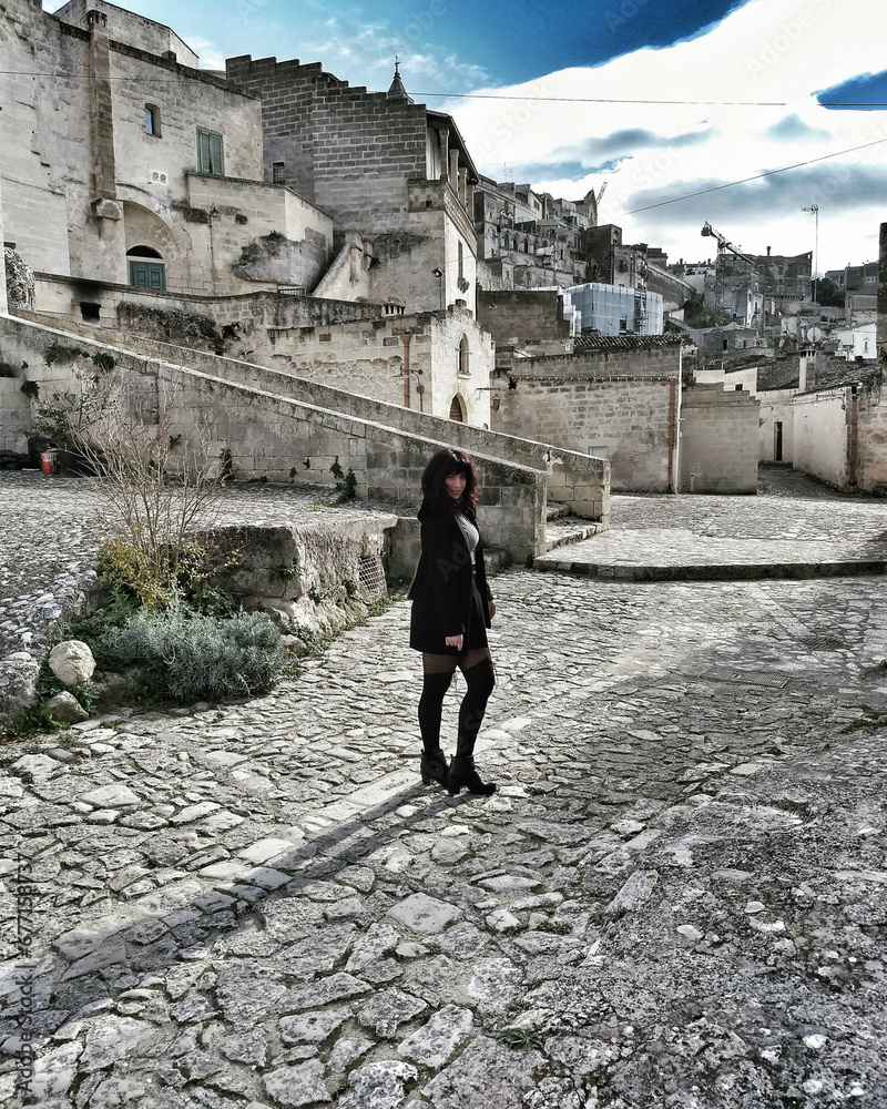 Matera's ancient "Sassi" houses, UNESCO-listed, offer winding streets ...