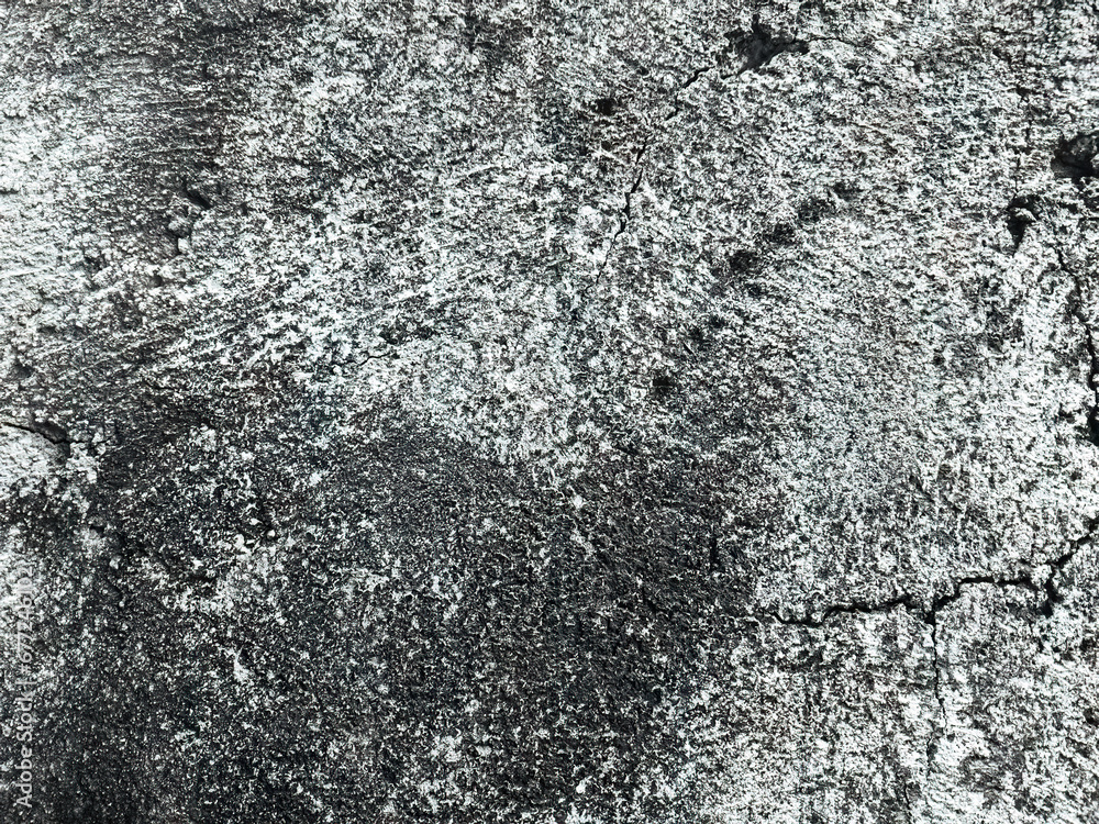 Grey concrete dirty vintage background burnt garbage wall texture ...