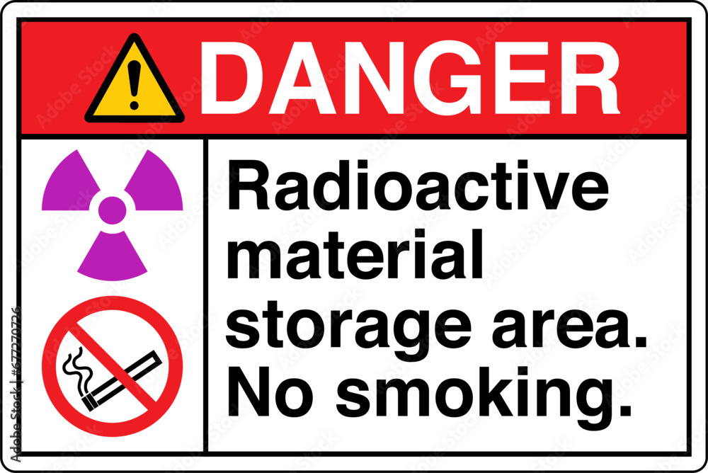 ANSI Z535 Safety Sign Marking Label Symbol Pictogram Standards Danger ...