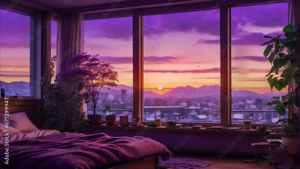 animated virtual backgrounds, stream overlay loop wallpaper, cozy lo-fi ...