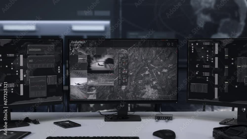 Future army surveillance software user interface scanning the ...