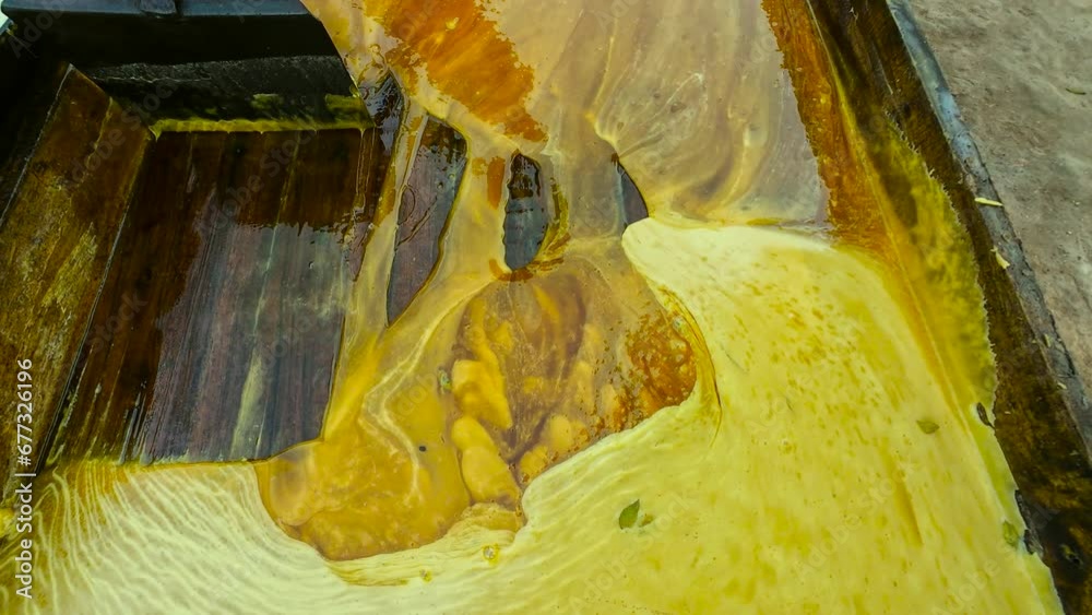 Jaggery Making Process From Sugarcane Juice, Organic Jaggery Making ...