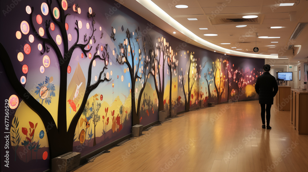 Interactive Learning Wall in Pediatric Clinic: An interactive wall in a ...