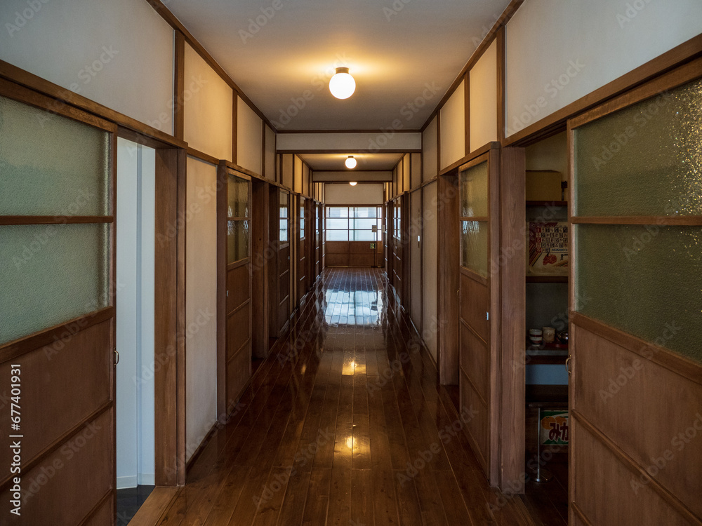 Toko, Japan - January 23 2022: Interior of Tokiwaso Apartment - The Two ...