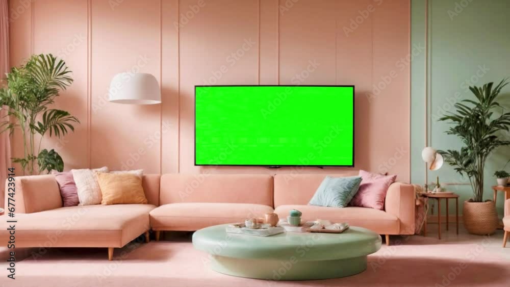 Animated illustration of zooming in to a glitched/error TV screen or ...