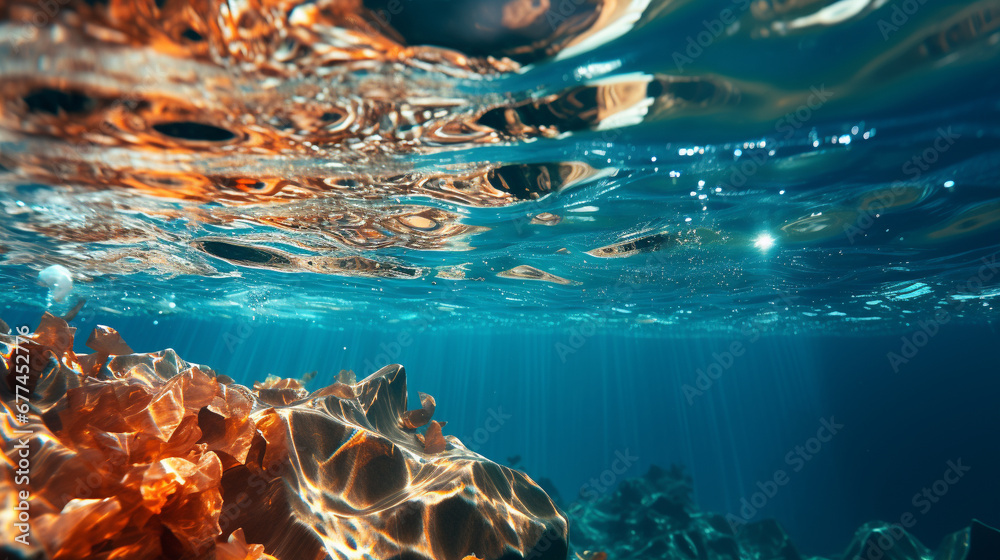 underwater world map HD 8K wallpaper Stock Photographic Image Stock ...