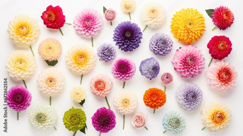 Top view of flower head shot Full depth of field on photos Big ...