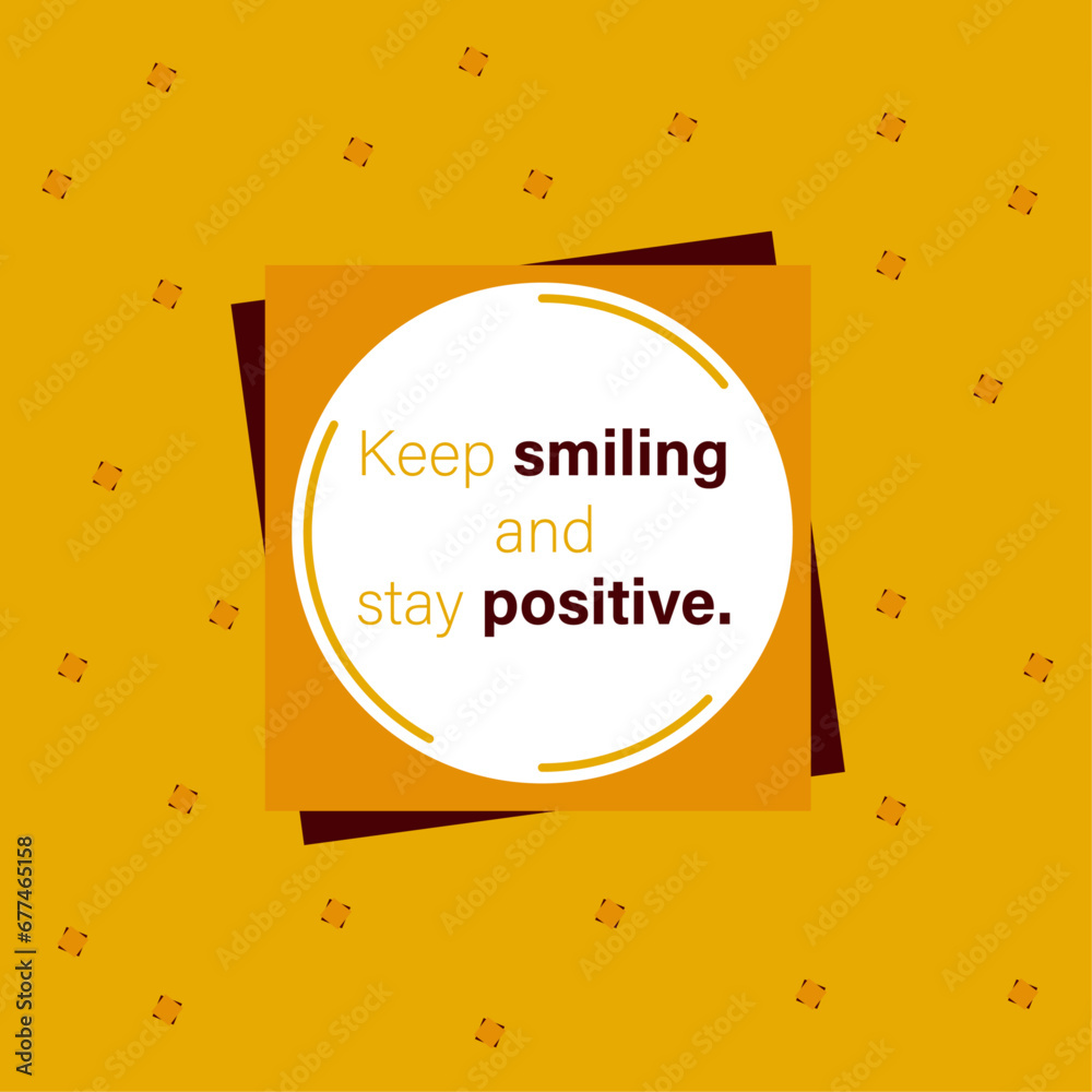 world smiling day concept poster design with some text, keep smiling ...