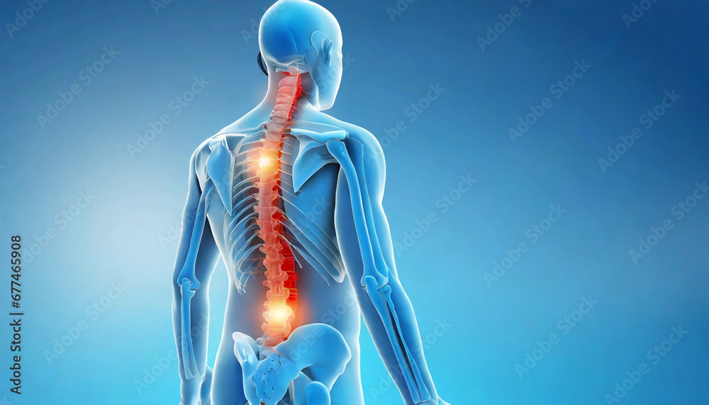 3D Exploration of the Human Backbone's Anatomy and Structure, 3D ...