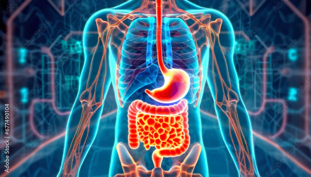 An Illustrative Exploration of Digestive Anatomy, A Visual Guide to the ...