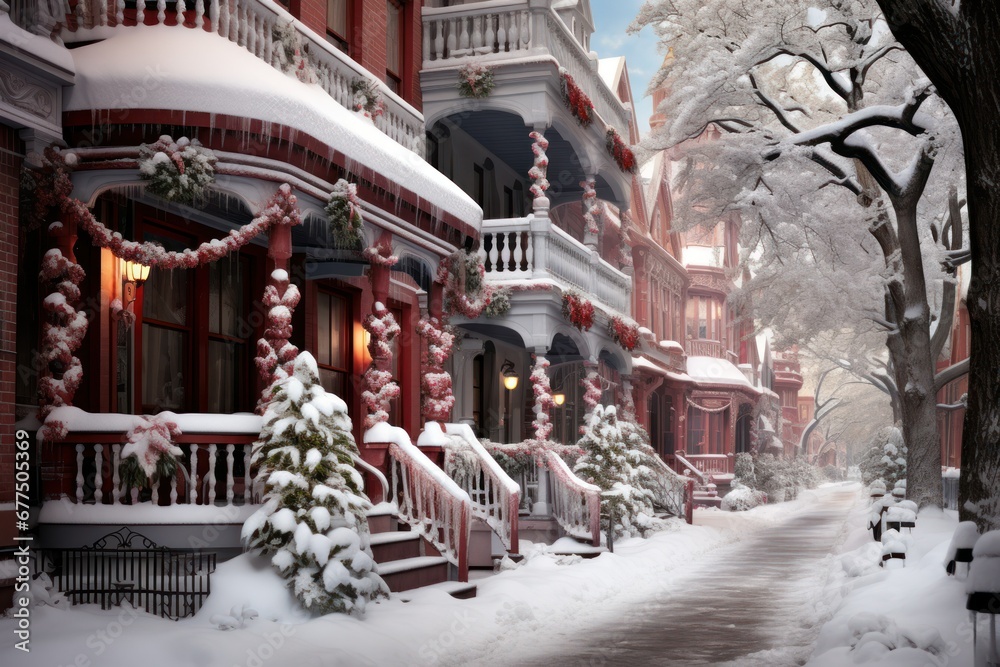 Snow-Covered Architecture: Iconic buildings and historic landmarks ...