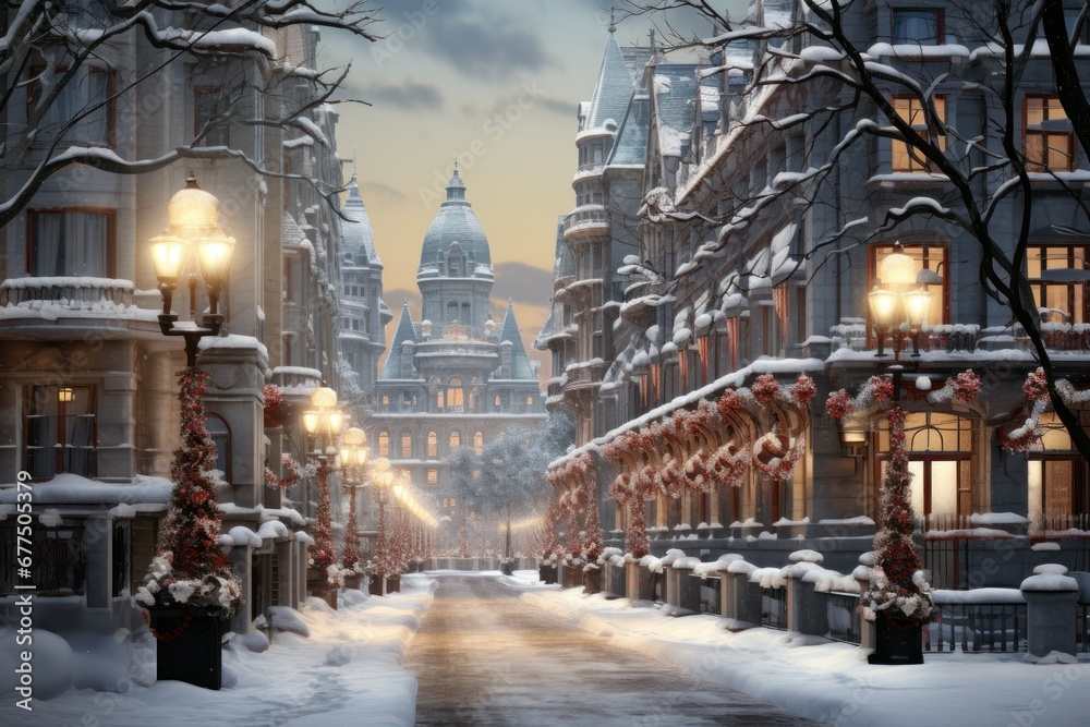 Snow-Covered Architecture: Iconic buildings and historic landmarks ...