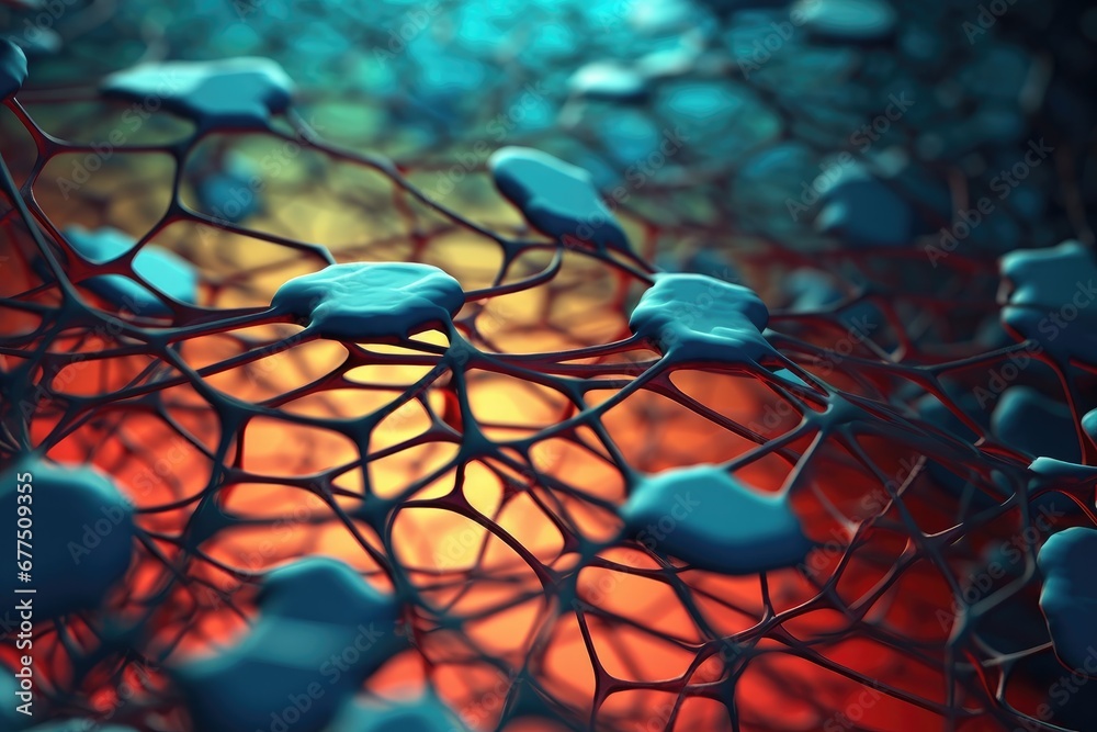 Nebula Neural Colorful Brain Cell Energy Connections, Brain Dots ... Nebula Neural Colorful Brain Cell Energy Connections, Brain Dots ...