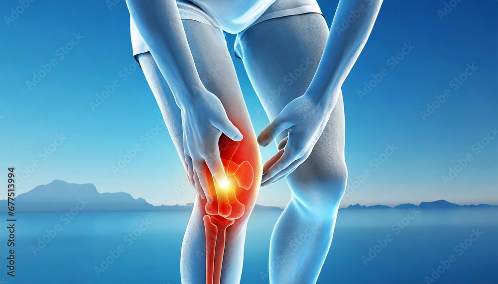 3D Visualization Maps the Comprehensive Anatomy of the Human Knee Stock ...