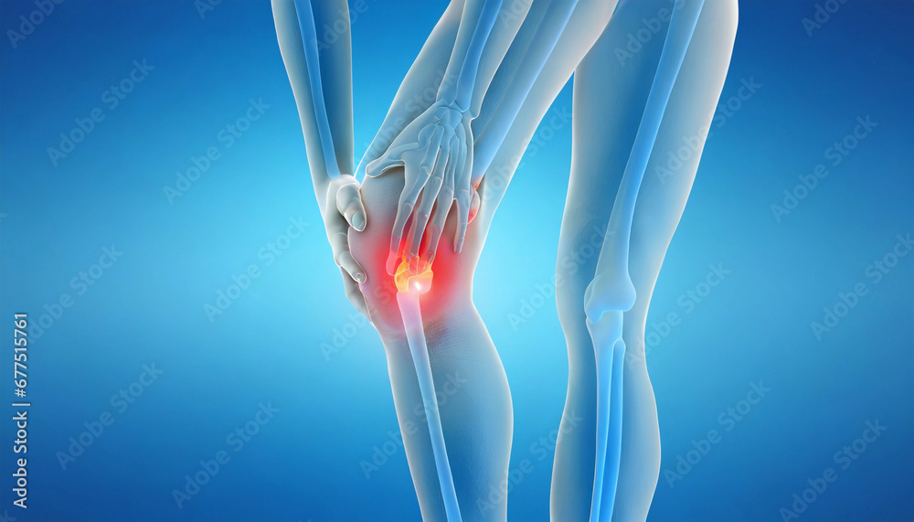 3D Visualization Maps the Comprehensive Anatomy of the Human Knee Stock ...