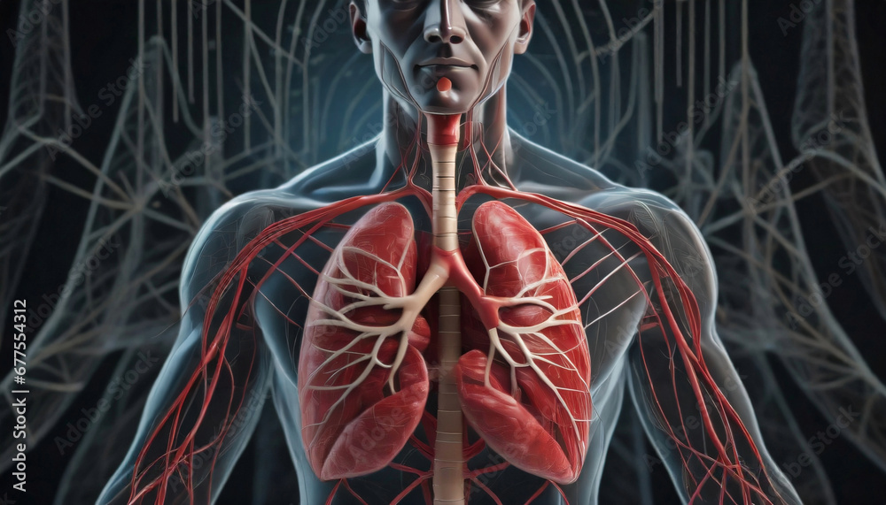 3D Visualization Illustration of the Comprehensive Anatomy of the Human ...