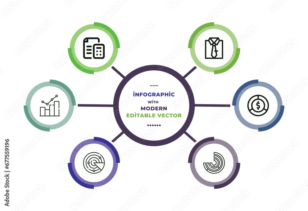 accounting, dress code, bar stats, chart pie, radar chart, circular ...