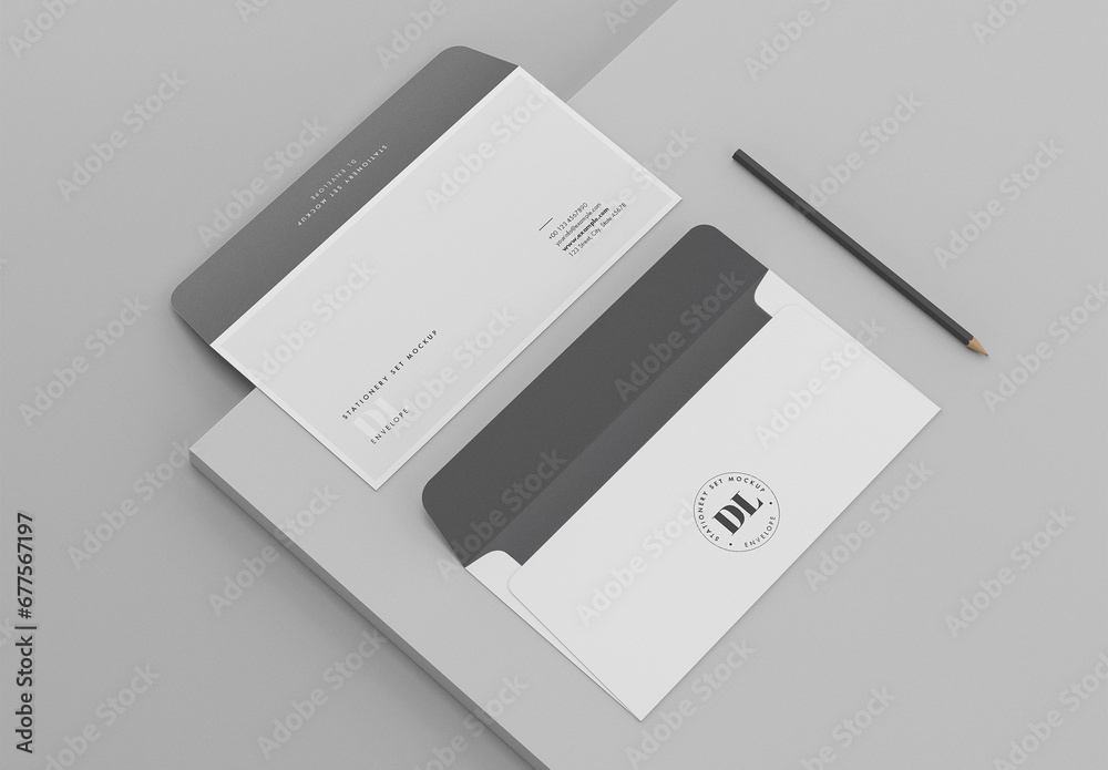 Envelope Mockup Stock Template | Adobe Stock