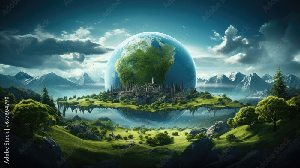 Green earth, Save our beautiful green planet Earth, Nature and ...