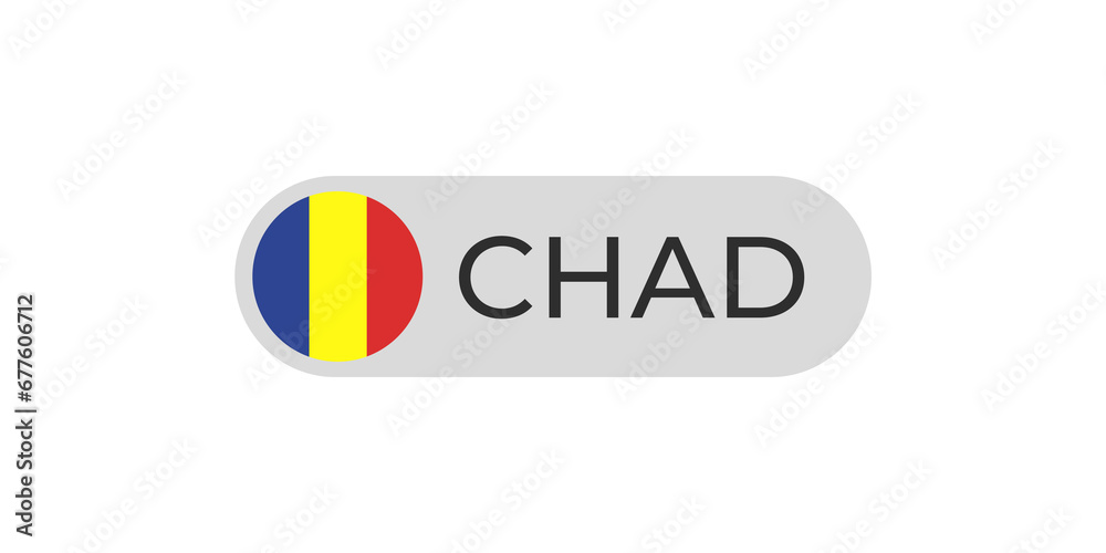 Chad flag with text transparent background file format png, chad text ...
