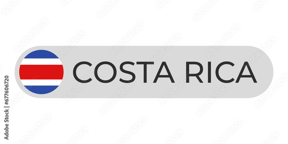Costa rica flag with text transparent background file format png, Costa ...
