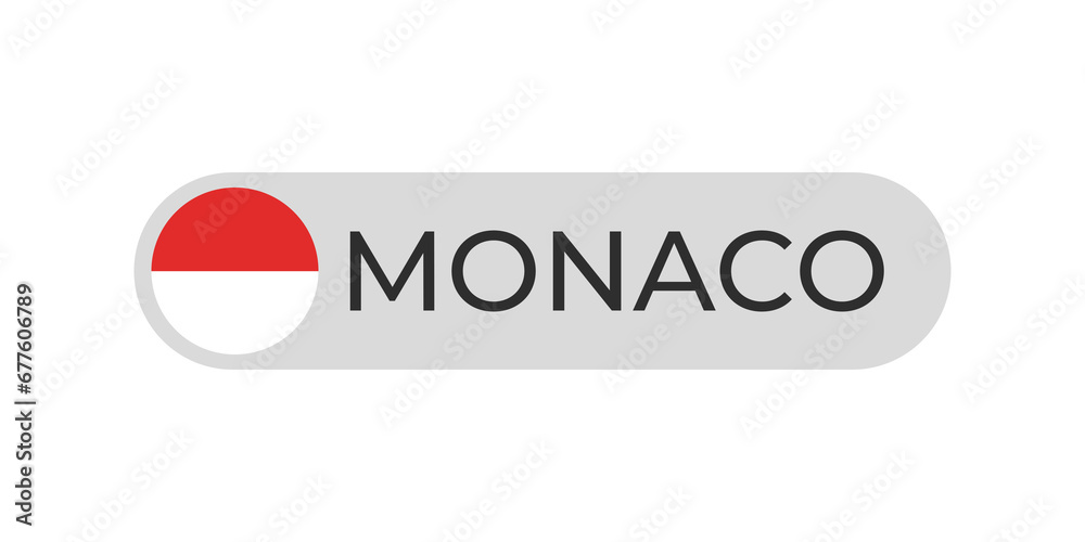 Monaco flag with text transparent background file format png, Monaco ...