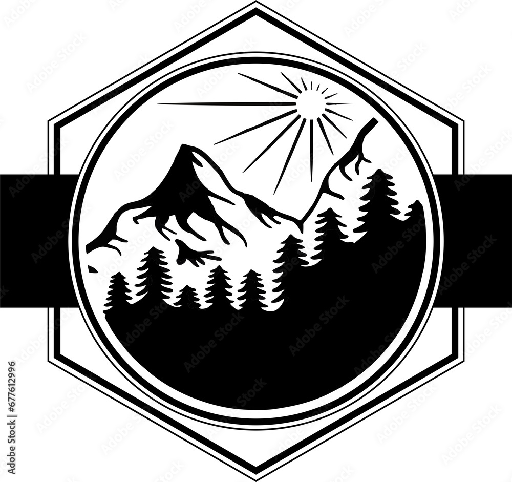 LOGO PENDAKI, ADVENTURE, GUNUNG, HOBI, PERJALANAN, TUJUAN, VECTOR, LOGO ...