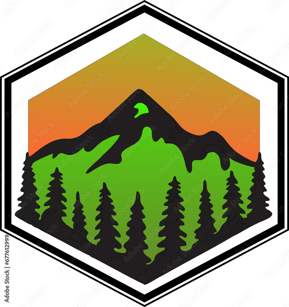 LOGO PENDAKI, ADVENTURE, GUNUNG, HOBI, PERJALANAN, TUJUAN, VECTOR, LOGO ...