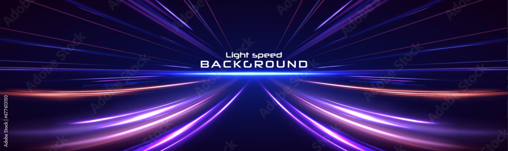 Abstract neon light rays background. A Colorful Motion Background of ...