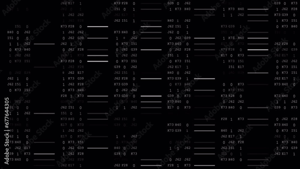 Random Numbers text.PNG alpha.Looping HUD UI digital technological infographic elements ...