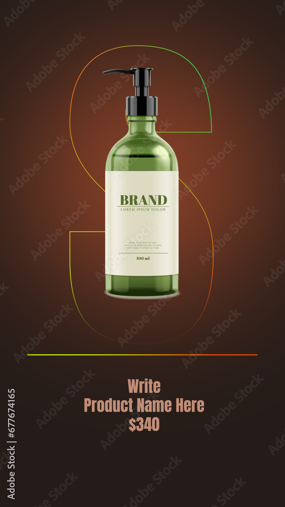 Modern Social Media Story and Post for Product Promotion Stock Template ...