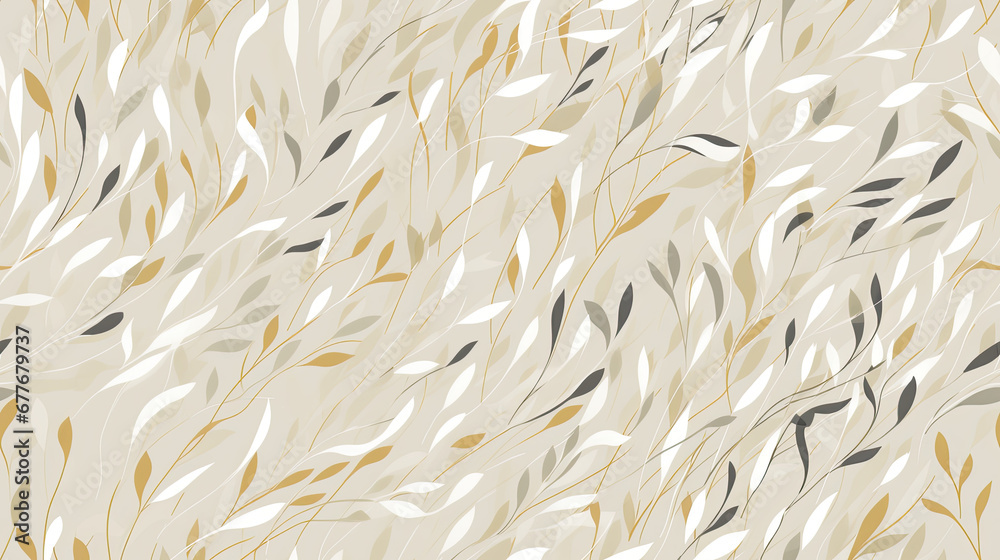 Sea, sand and beach abstract seaweed background, seamless backdrop ...