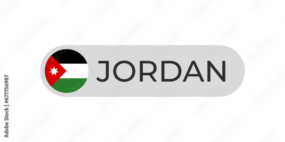 Jordan flag with text transparent background file format png, Jordan ...