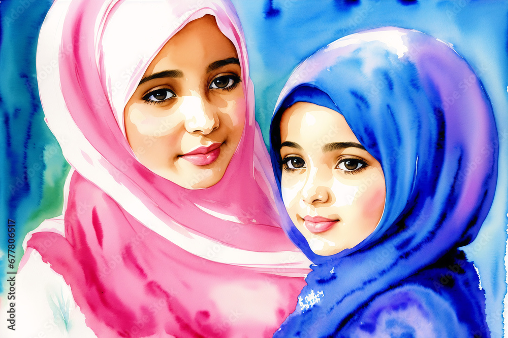 Celebrating the muslim Family Legacy. muslim boy, muslim girl. muslim ...