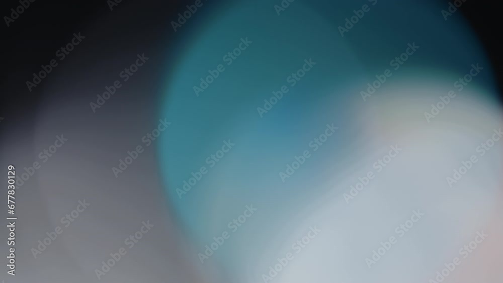 Light Leaks abstract 4K footage. Moving blinking circle lens glow flare bokeh overlays ...
