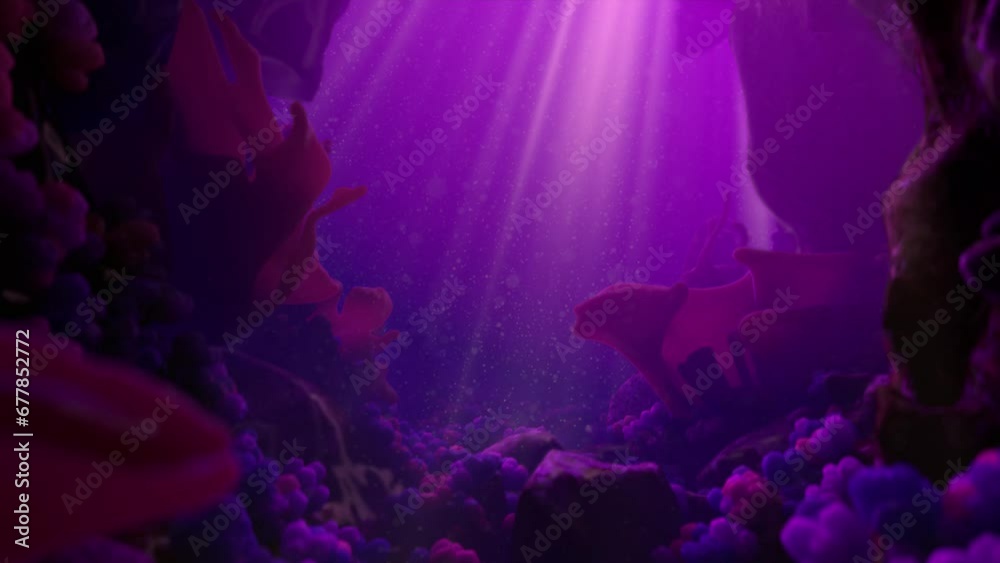 Diving into a magical underwater world with amazing fairy-tale sea ...