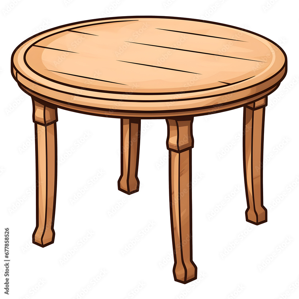cartoon clipart of Coffee Table, furniture clipart, interior clipart ...