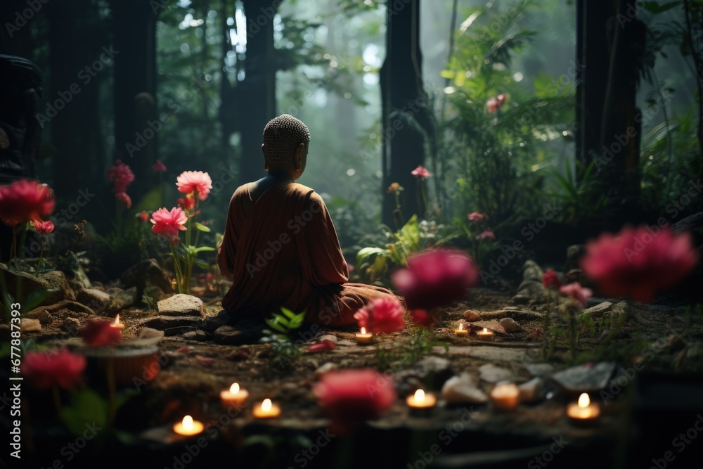 Buddhism, religion and philosophy, Siddhartha Gautama, Buddha. Four ...