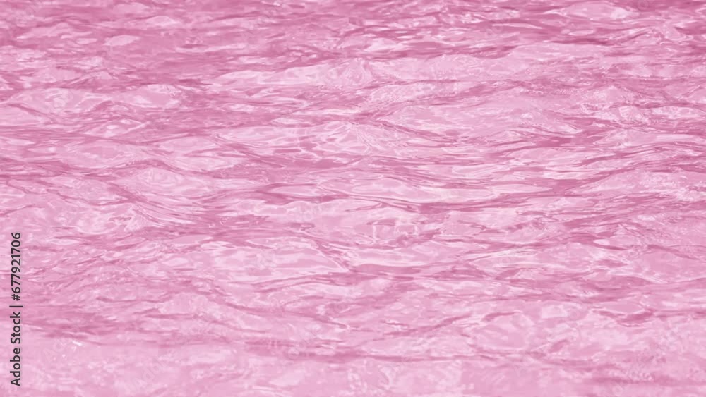 Close up view on Water texture with water ripples, waves and drops ...