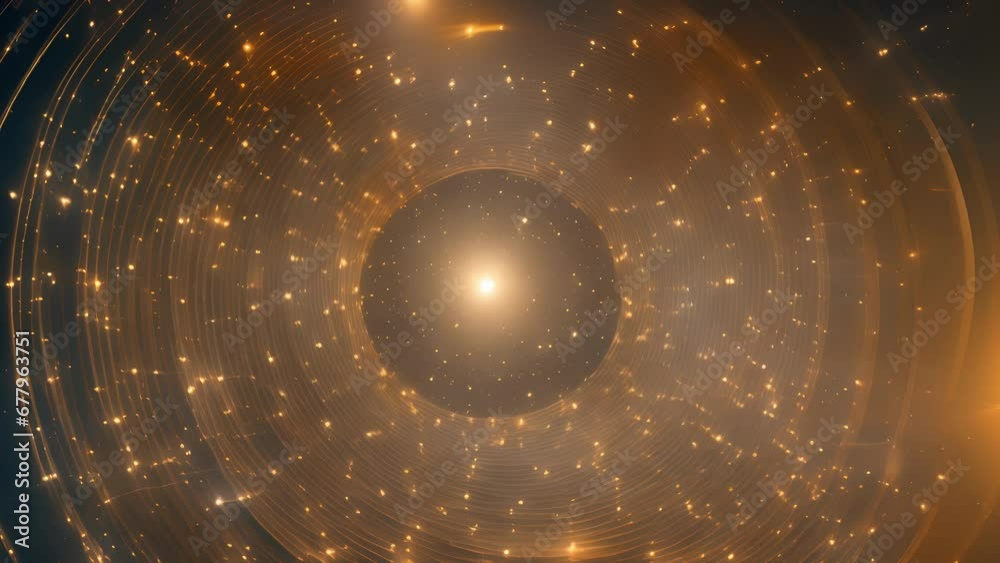 Zodiac constellations align, they send waves celestial energy, rippling ...